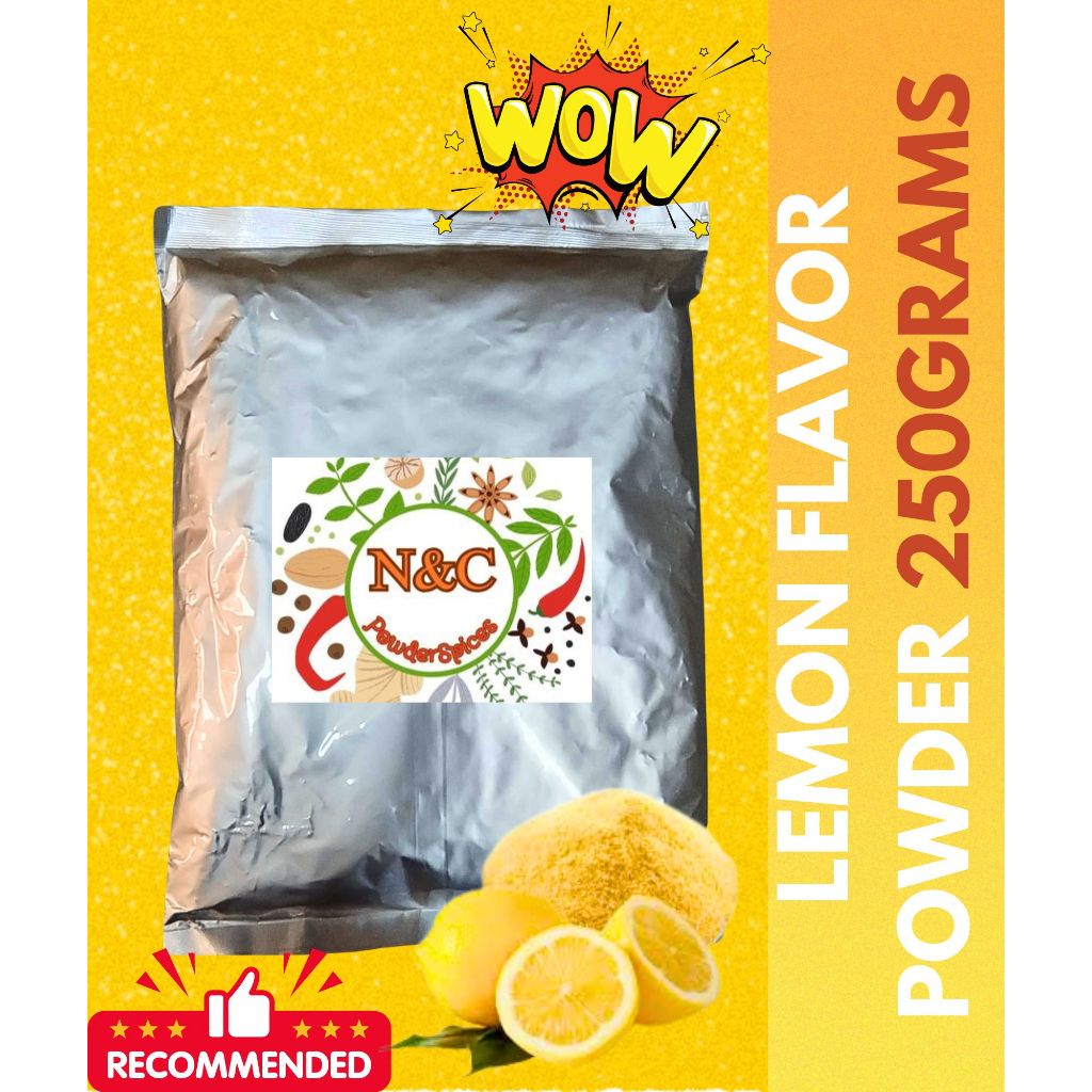 Lemon Flavor Powder (250grams, 500grams) | Shopee Philippines