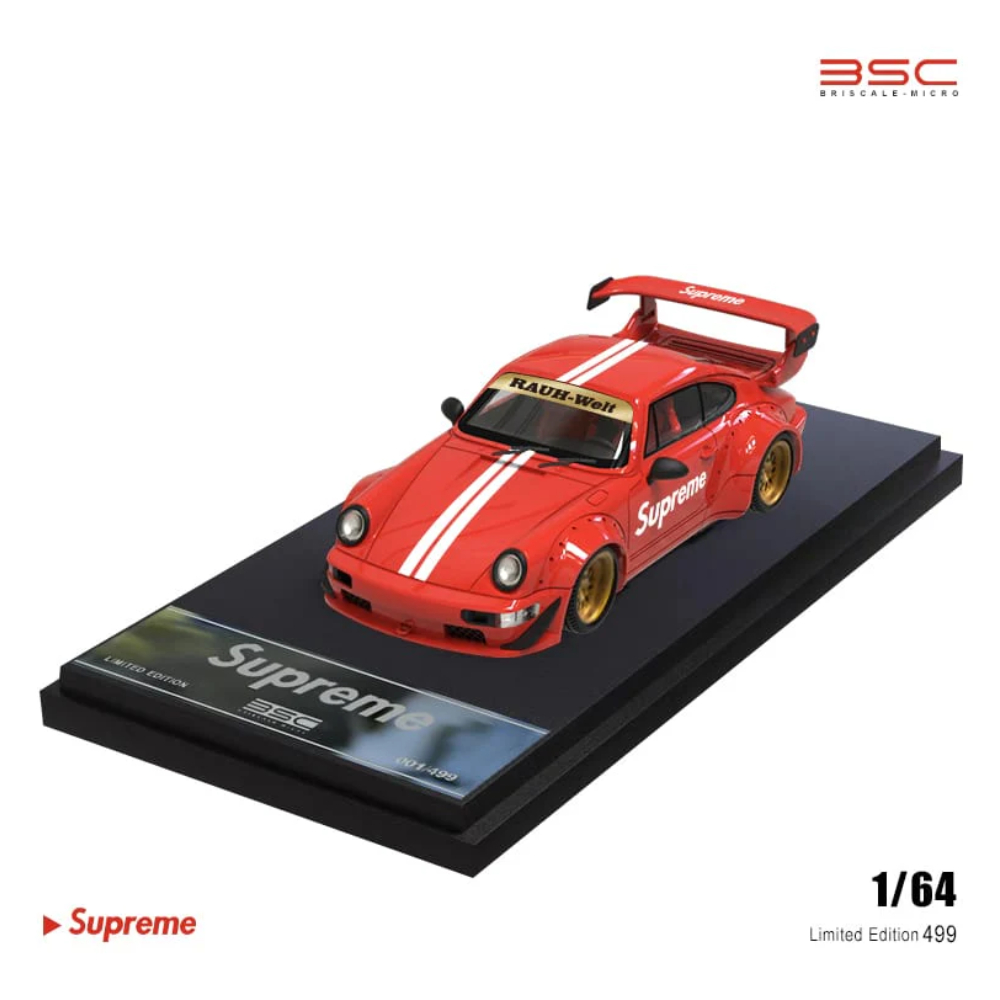 Time Micro x BSC 1/64 Scale RWB 964 Supreme Livery Die-cast Car ...