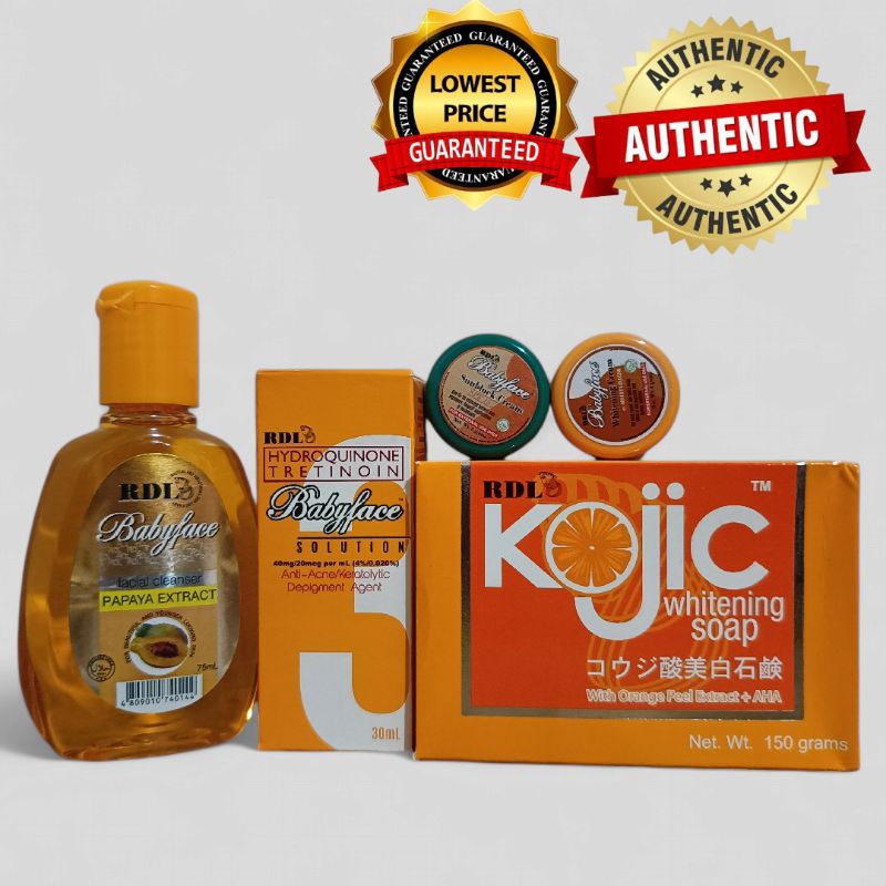 RDL KOJIC SET FOR GLASS SKIN SAVE UP TO 20 PESOS W/OUT POUCH | Shopee ...
