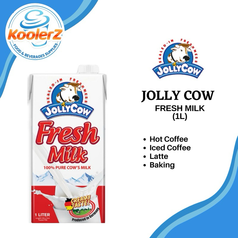 Jolly Cow Fresh Milk 1L | Shopee Philippines