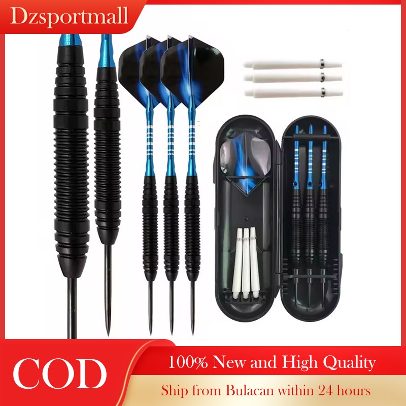 3Pcs Steel Tip Dart Pin Brass Barrel Aluminum Darts Shaft with Plastic ...