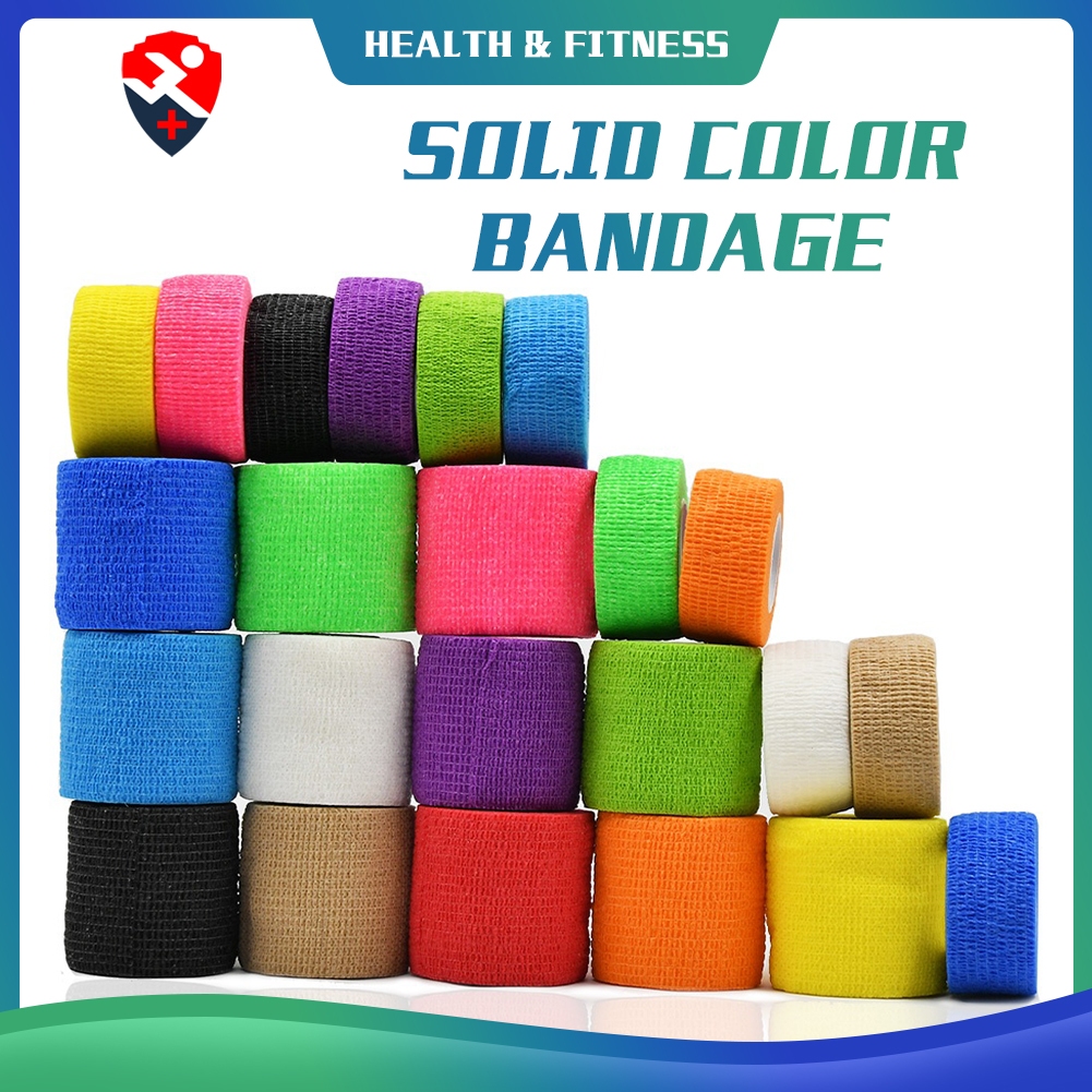 Athletic Wrap Tape Self-adhesive Muscle Finger Protective Breathable ...