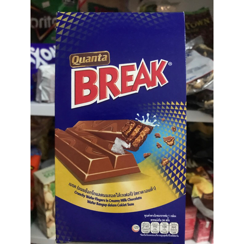 QUANTA BREAK 3finger 24pcs inside 444g | Shopee Philippines