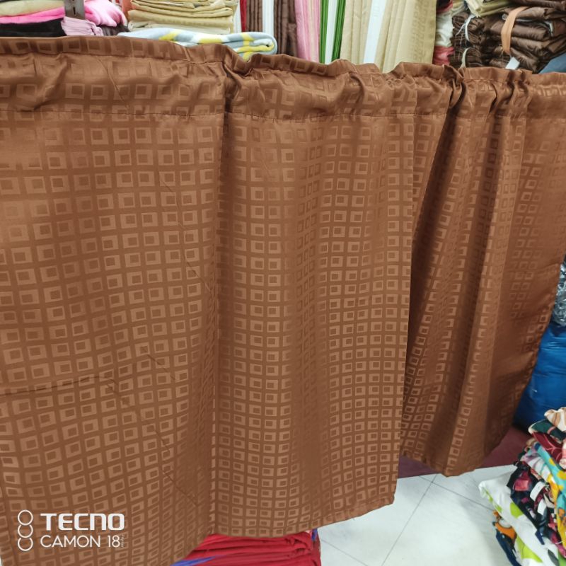 lababo curtain makapal tela, 30inches haba 58inches lapad | Shopee ...