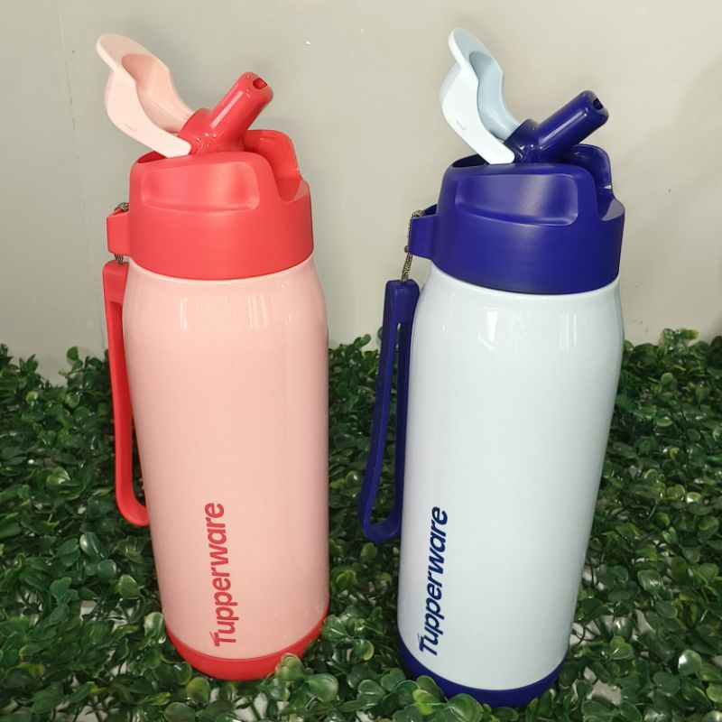 Tupperware Insulated Lohas Thermal Flask with Straw 510ml | Shopee ...