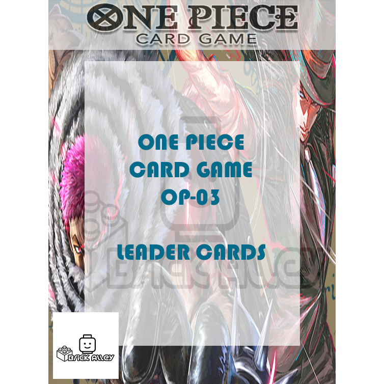 One Piece TCG OP03 Leader Cards (L) | Shopee Philippines