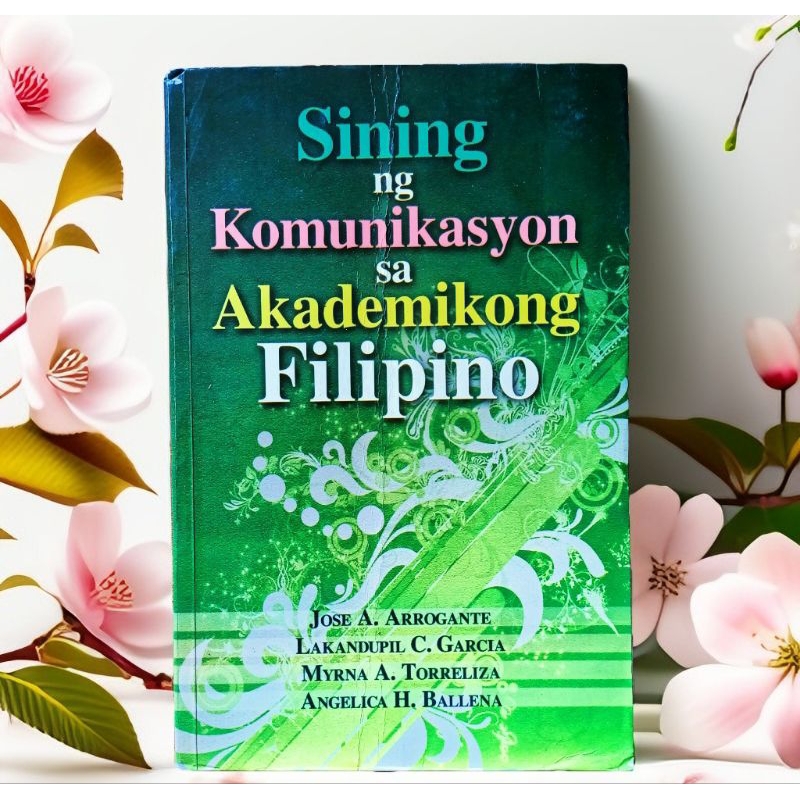 SINING NG KOMUNIKASYON SA AKADEMIKONG FILIPINO | Shopee Philippines