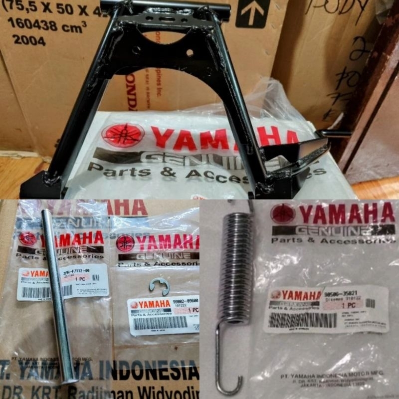 CENTER STAND SET MIO I 125 / SOUL I 125 (MAIN STAND/SHAFT/CIRCLIP ...