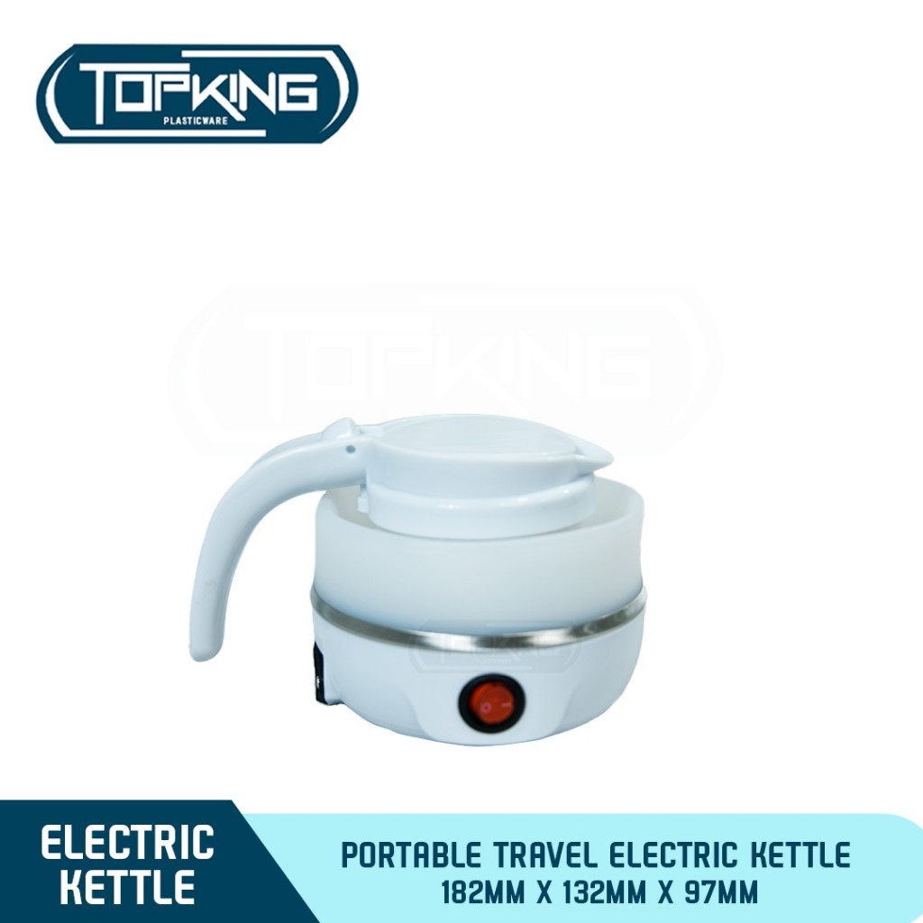 TPK Portable Folding Silicone Water Kettle 600ml Water Pot Outdoor ...