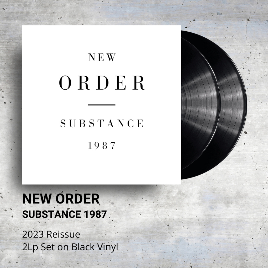 New Order - Substance 1987 | Brand-New Sealed | Vinyl Records | Shopee ...