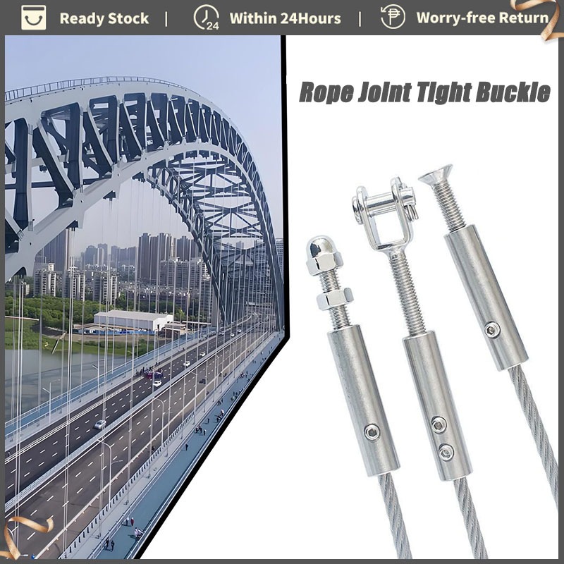 Guardrail Wire Rope Joint Tight Buckle Stainless Steel Lock Tensioner ...