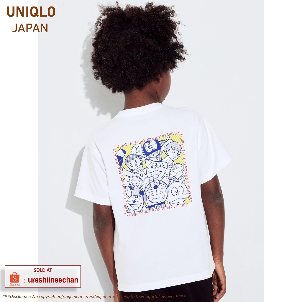 Uniqlo Japan KIDS Fujiko F. Fujio 90th Anniversary UT | Shopee Philippines