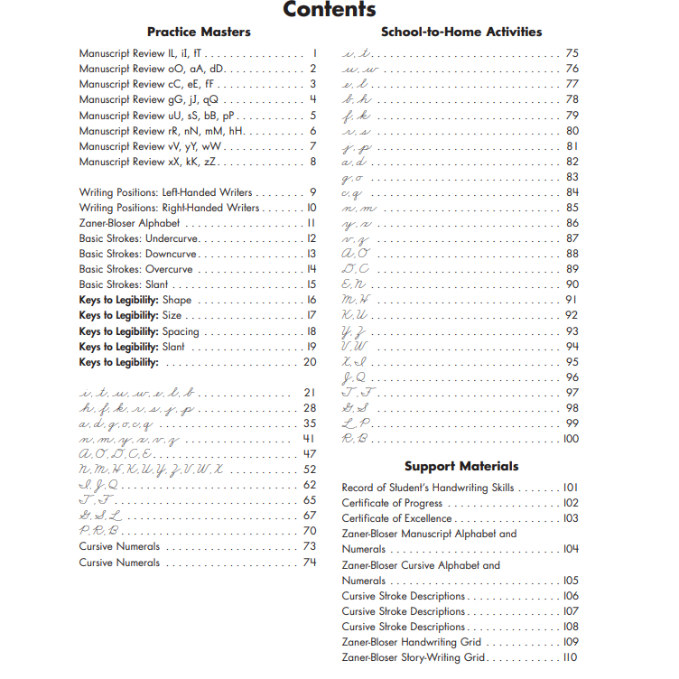 Cursive Copywork Handwriting Manual Charlotte Mason Copywork Print and ...