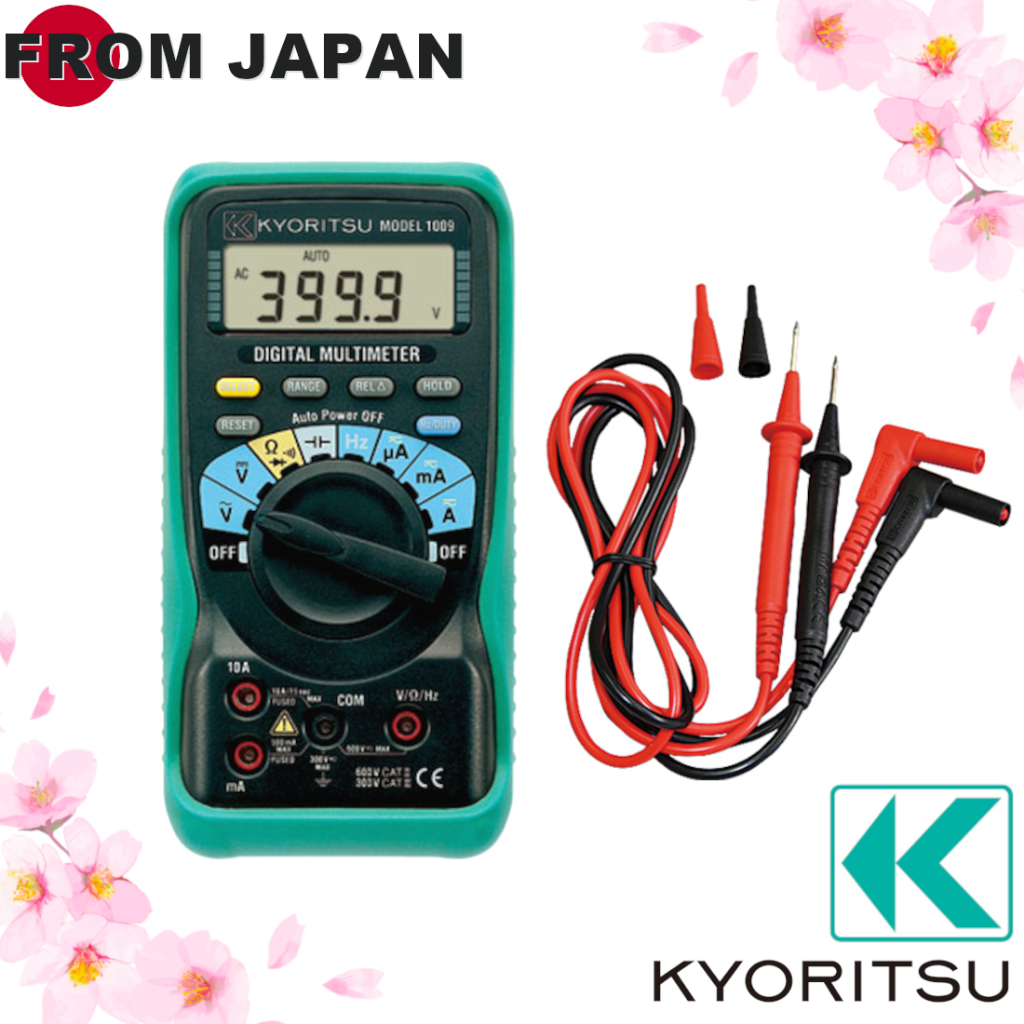 Kyoritsu Digital Multimeter Model 1009 with Test Leads Direct from ...