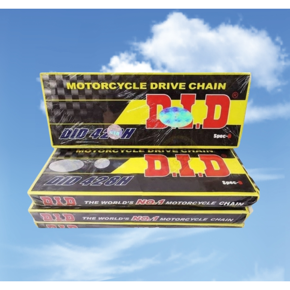 DID Chain 428H 110L/120L/130L World First Motorcycle Heavy | Shopee ...