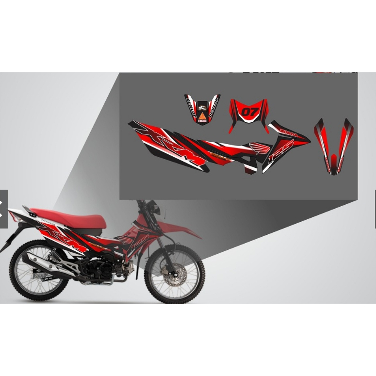 XRM 125fi Honda full set Sticker decals Durable and High Quality Batch ...