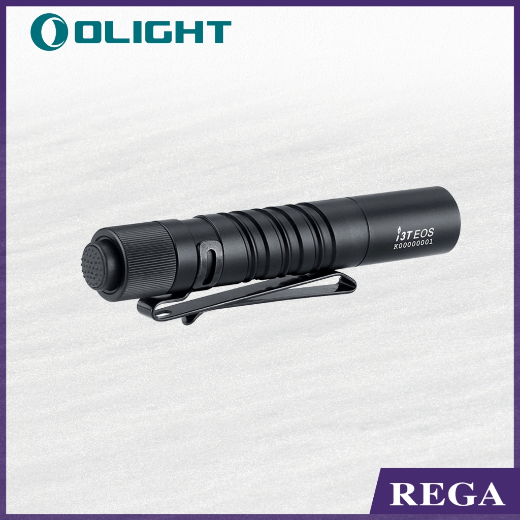 Olight I3T EOS 180 Lumens Dual-Output Slim EDC Tail-Switch Flashlight ...