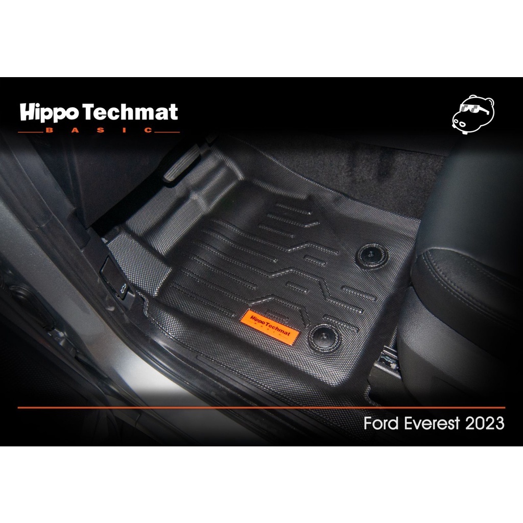 Next Gen Ford Everest 2023-2026 Hippo Techmat Deep Dish Floor Matting ...