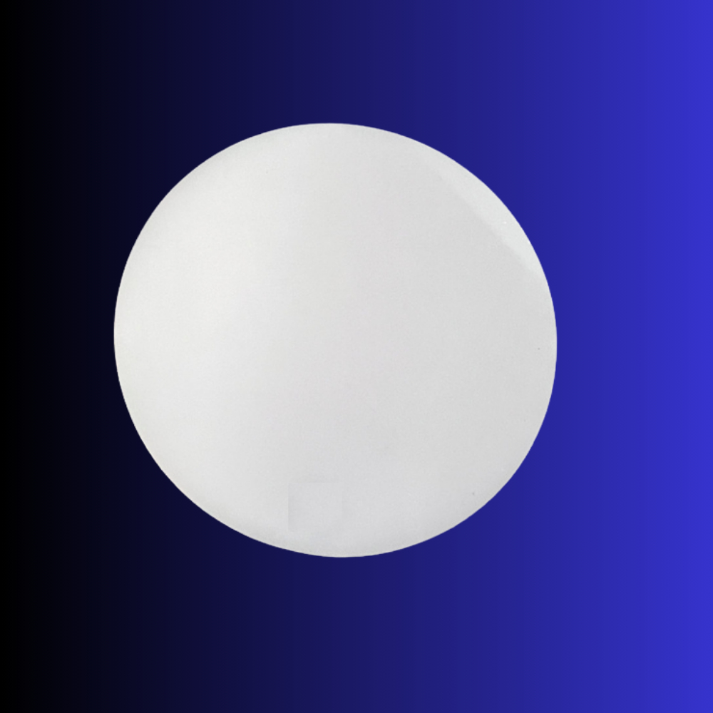 White Diffuser Acrylic Sheet Precut ROUND [4.5mm and 6mm Thickness ...