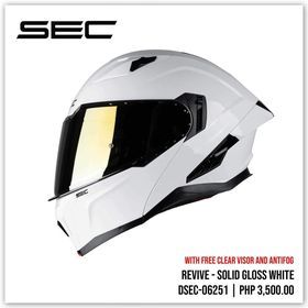 REVIVE - SOLID MODULAR HELMET FOR MOTORCYCLE | Shopee Philippines