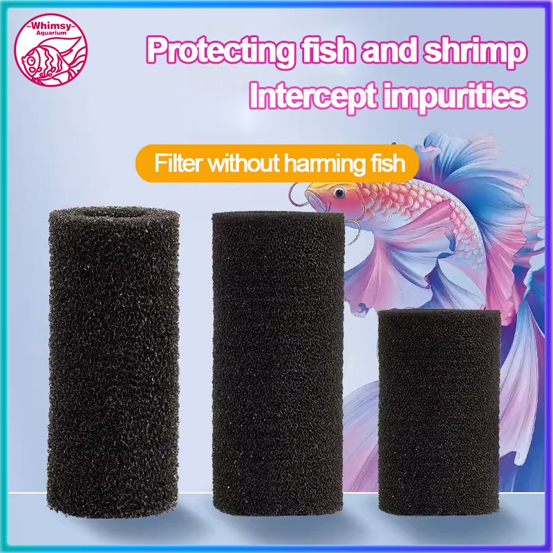 Sponge Aquarium Filter Protector Cover for Fish Shrimp Tank Inlet Pond ...