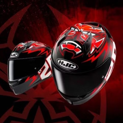 HJC C10 Fabio Quartararo El Diablo Mask | Shopee Philippines