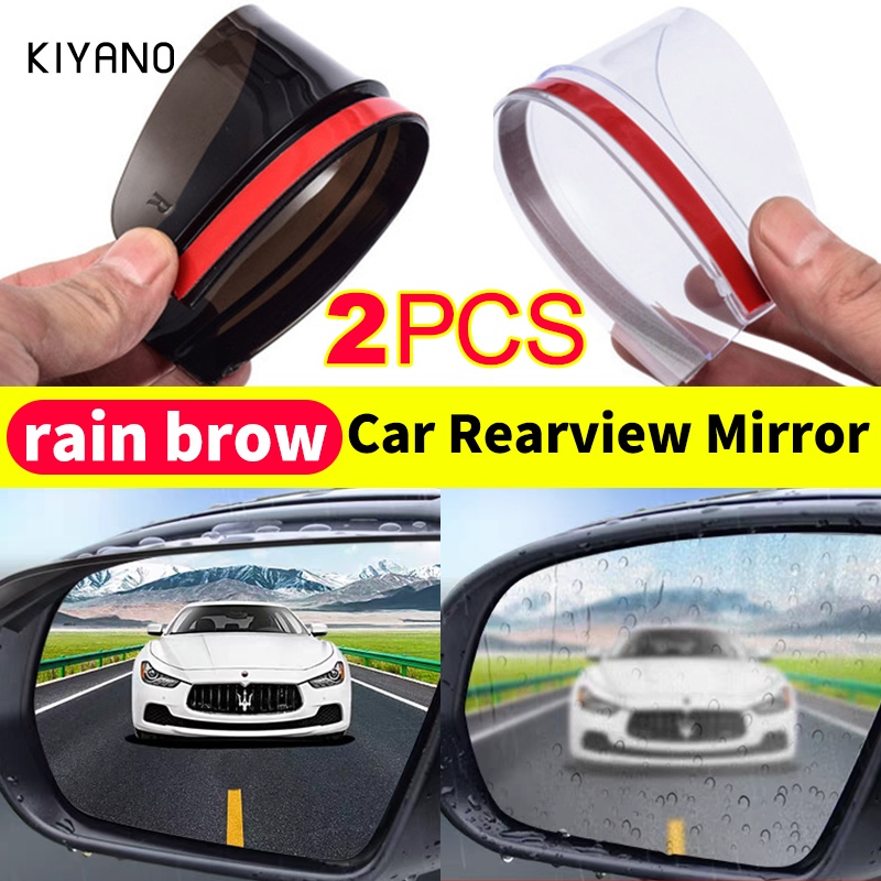 Universal Flexible PVC Car Rearview Mirror Rain Eyebrow Rearview Mirror ...
