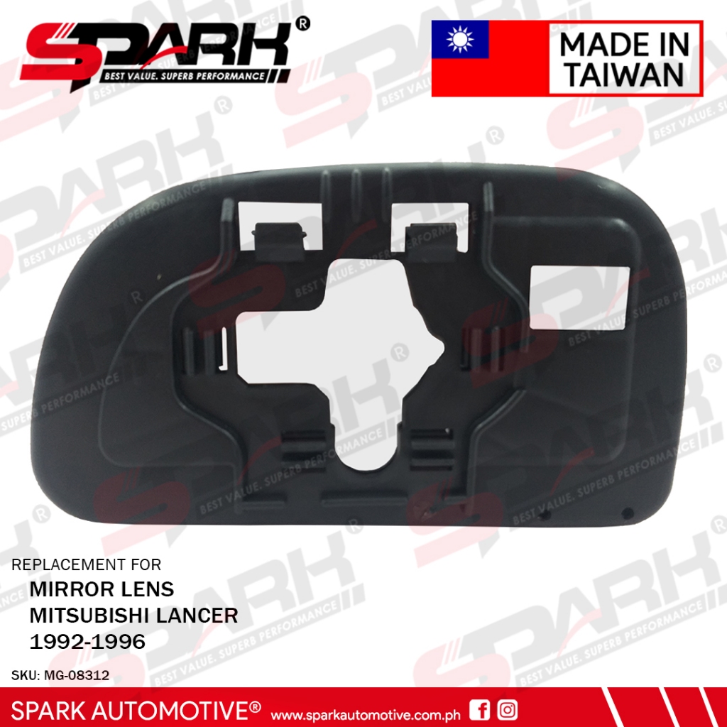 Side Mirror Lens Glass Lens for Mitsubishi Lancer Itlog Type 1992 ...