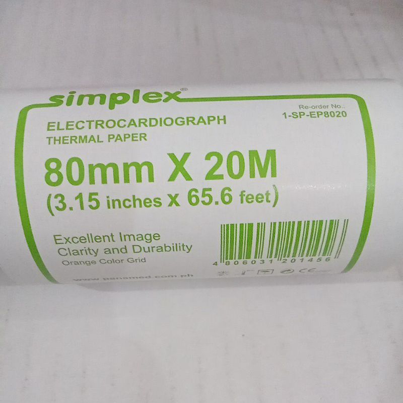 1 roll ECG paper 80mm x20 | Shopee Philippines