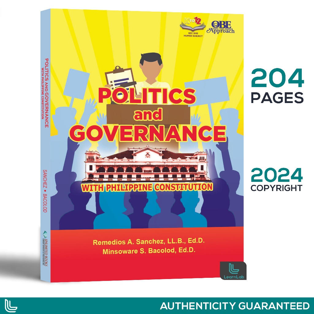 POLITICS and GOVERNANCE with Philippine Constitution © 2024 - Sanchez ...