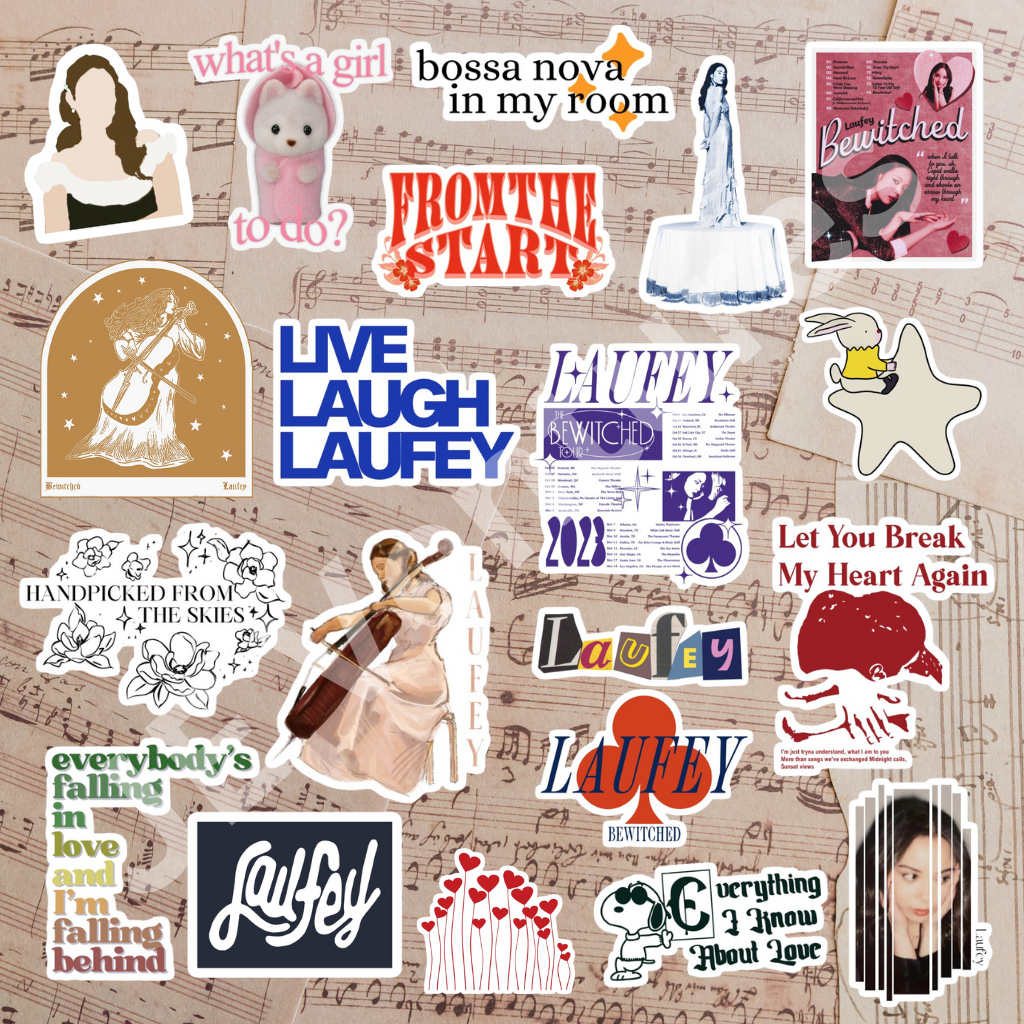 20pcs Laufey Sticker Set Pack | Shopee Philippines