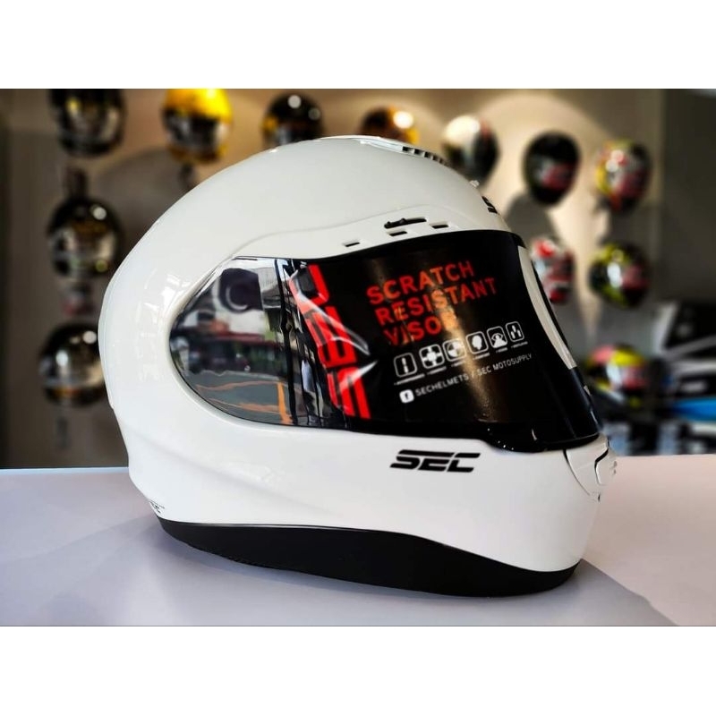 NiSEC GP TECH Carbon and Mono Helmet | Shopee Philippines