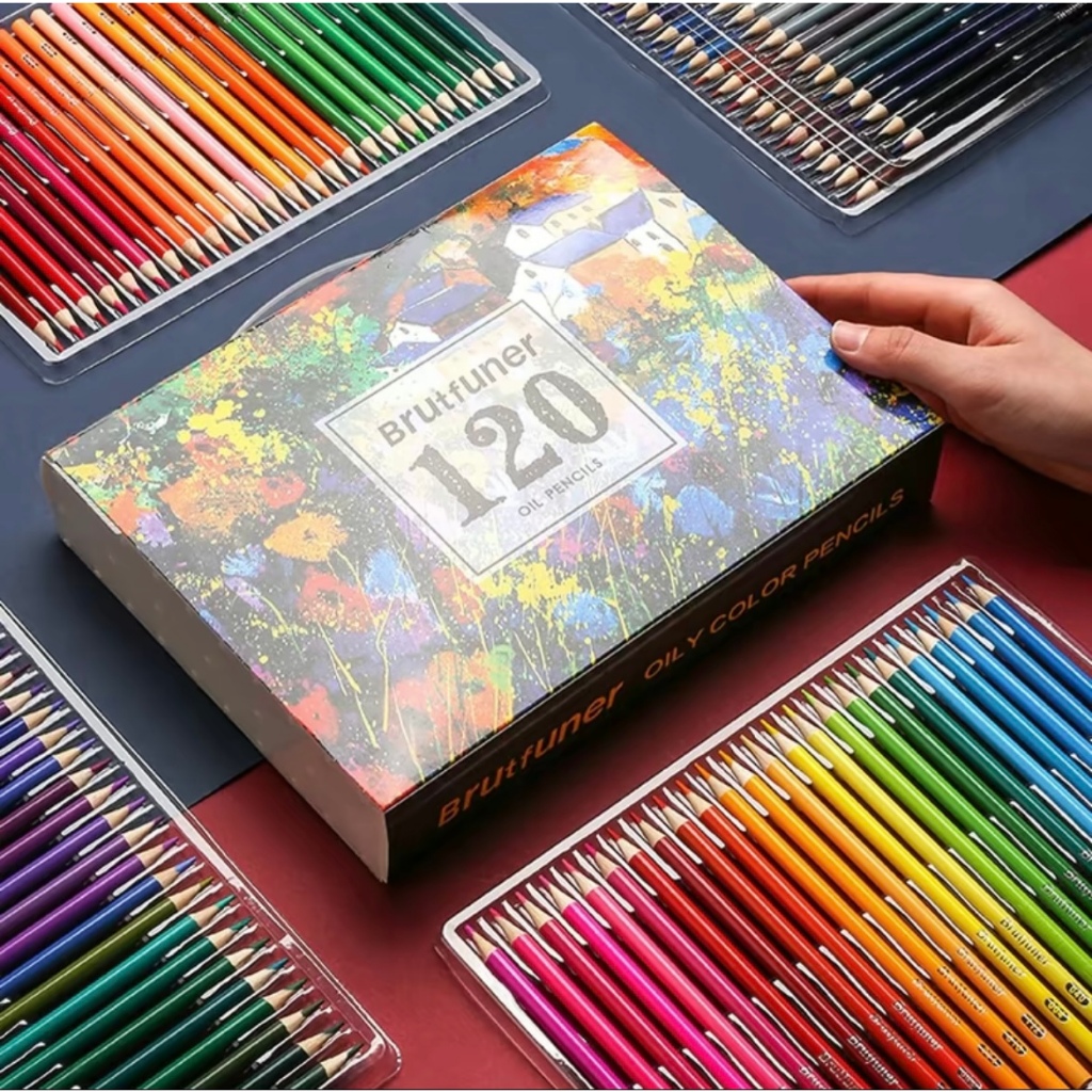 Brutfuner Color Pencils Set Art Drawing Colored Pencil Student Painting ...