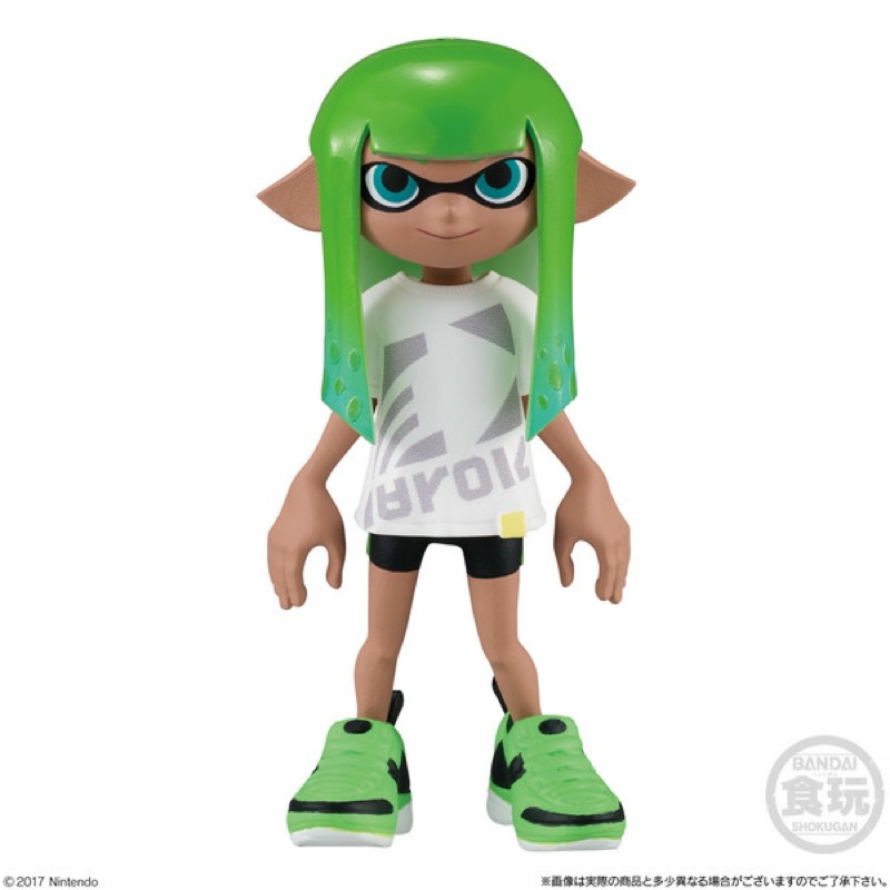 Inkling Girl Mini Action Figure by Bandai x Nintendo x Splatoon ...