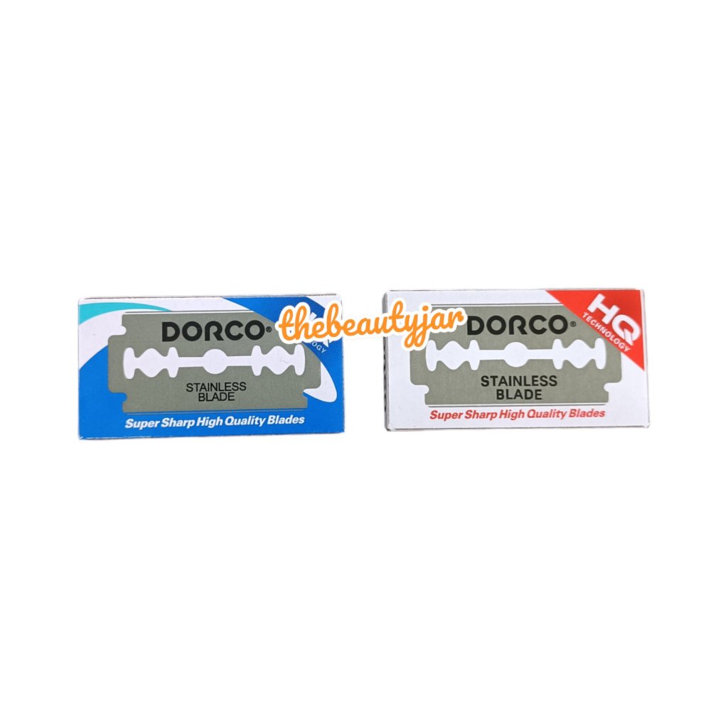 Dorco Blade in pack of 10blades (Blue OR White) | Shopee Philippines