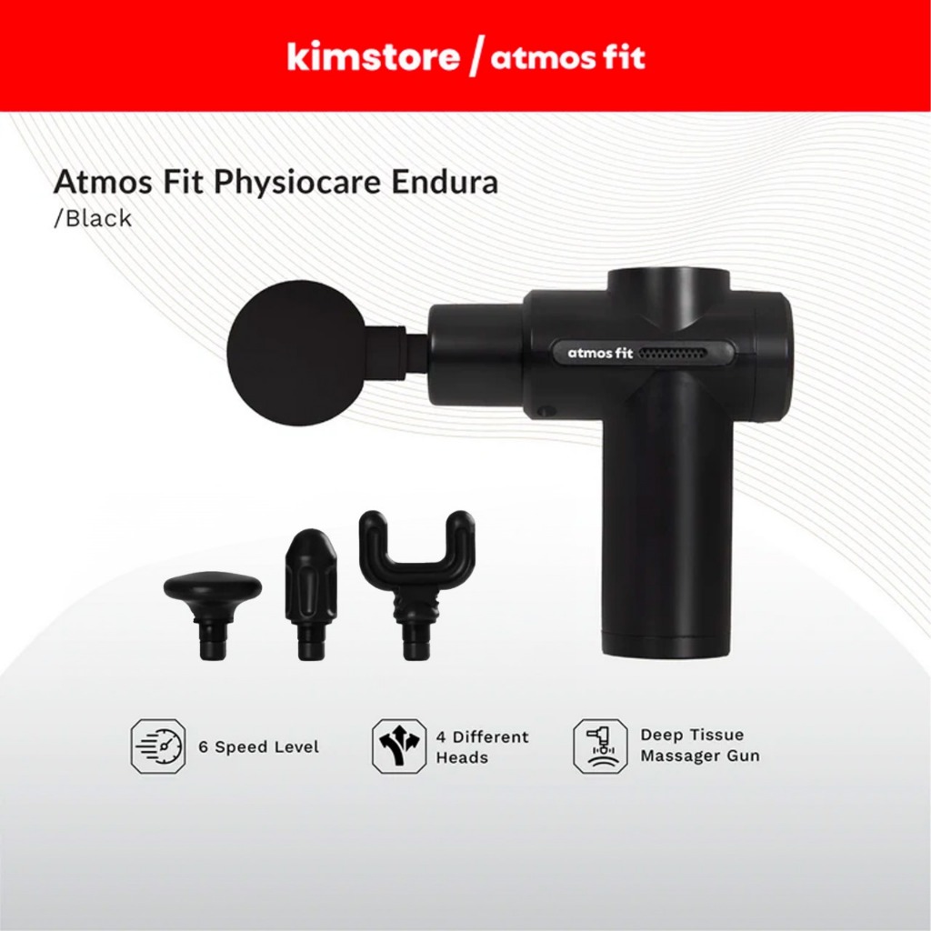 Atmos Fit Physiocare Endura Deep Tissue Massager Gun | Shopee Philippines