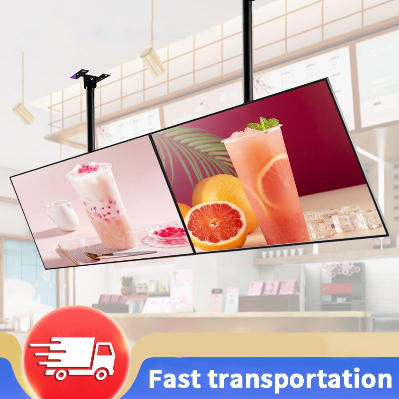 Milk tea store Menu luminous ordering sign LED billboard ultra-thin hanging | Shopee Philippines