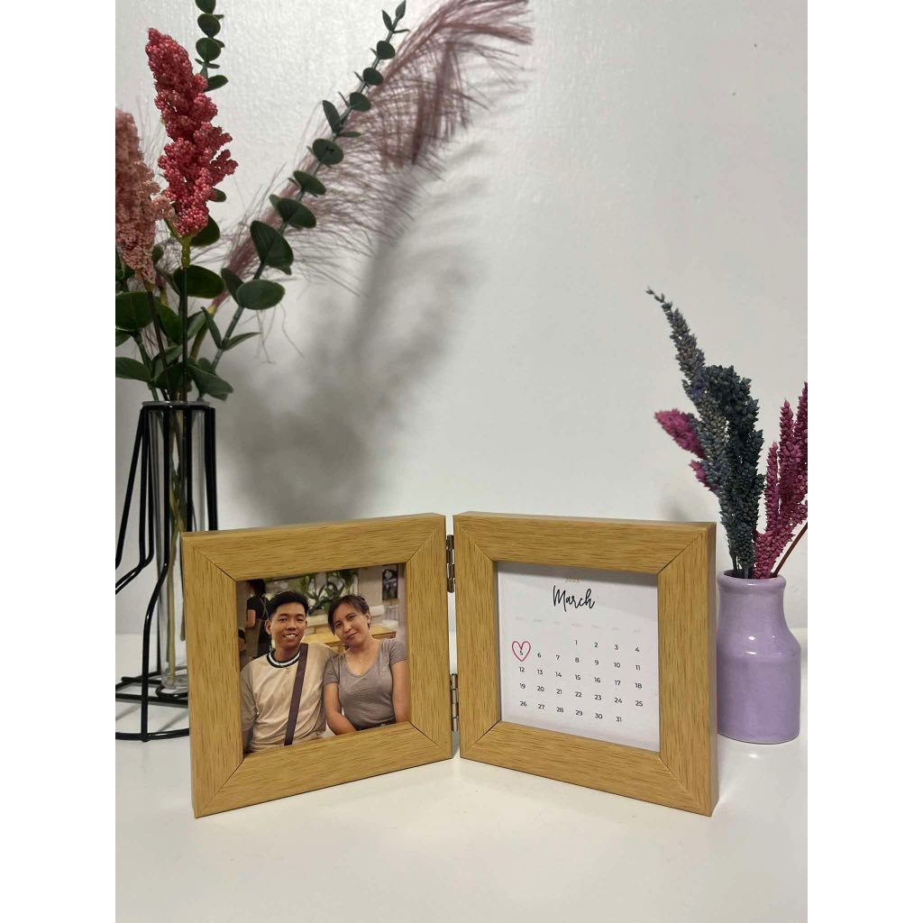 NEW!! CUSTOMIZED Double Picture Frame with Photo | Shopee Philippines
