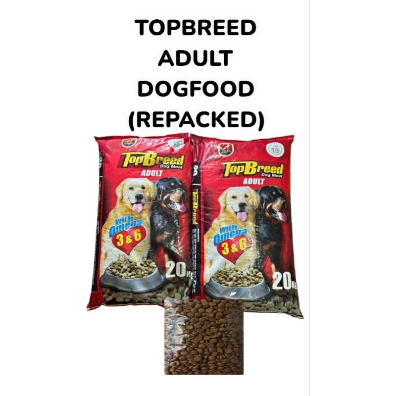 Top Breed Adult Dog Food (repacked) | Shopee Philippines