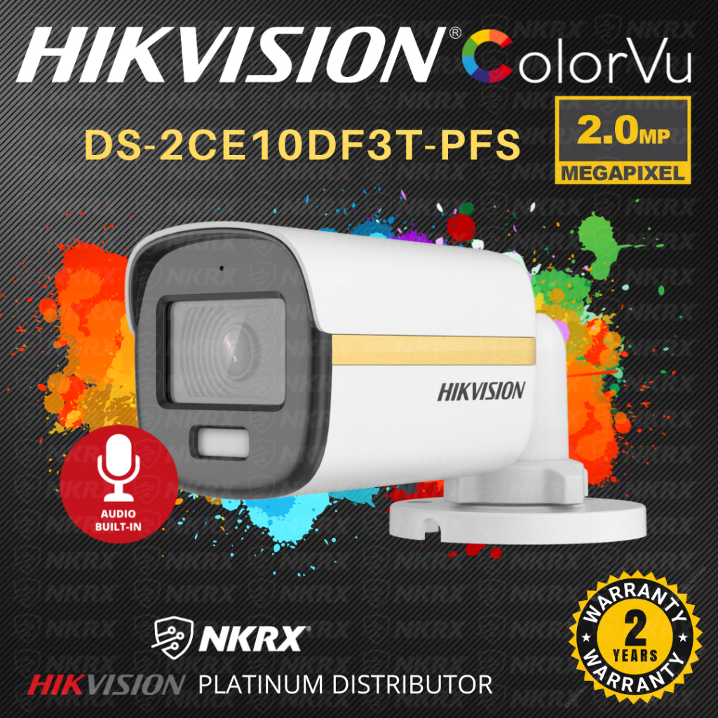 Hikvision ColorVu 2MP 5MP 3K Tubro HD Bullet Turret Waterproof IP67 ...