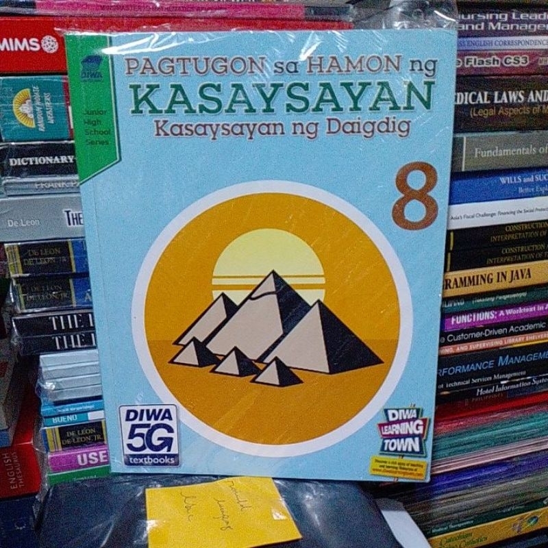PAGTUGON SA HAMON NG KASAYSAYAN 8 Kasaysayan ng Daigdig | Shopee ...