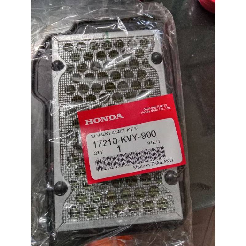 Honda Genuine Parts Element Comp, Air 17210-KVY-900 for Honda Beat Carb ...