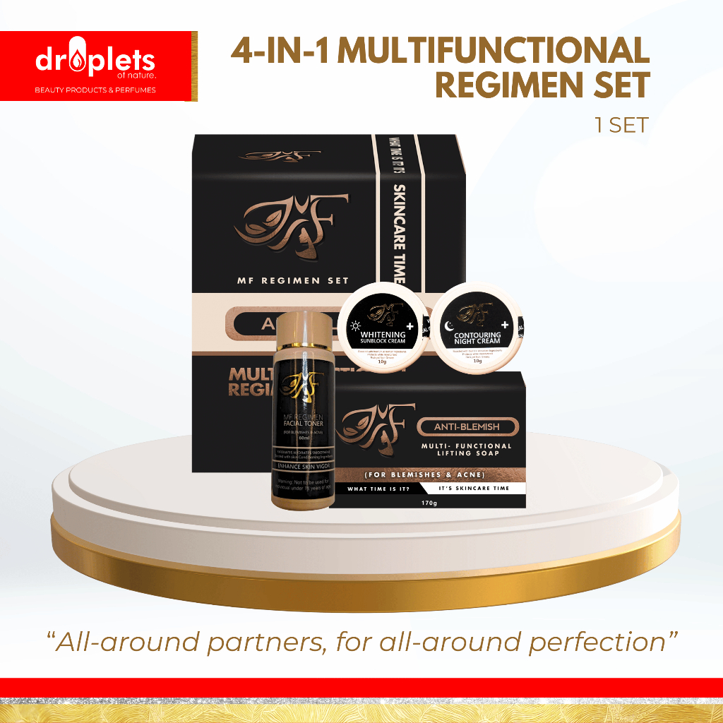 Droplets Multifunctional Antiblemish 4-in-1 Skin Care Regimen Set ...