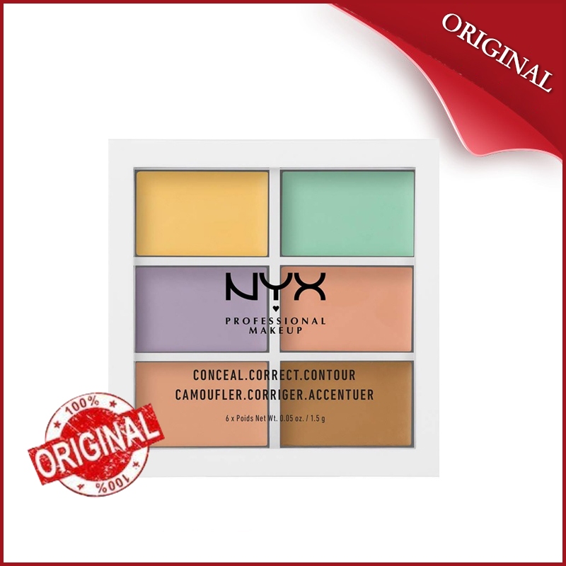 NYX COLOR CORRECTING CONCEALER PALETTE / COLOR CORRECTING CREAMS ...