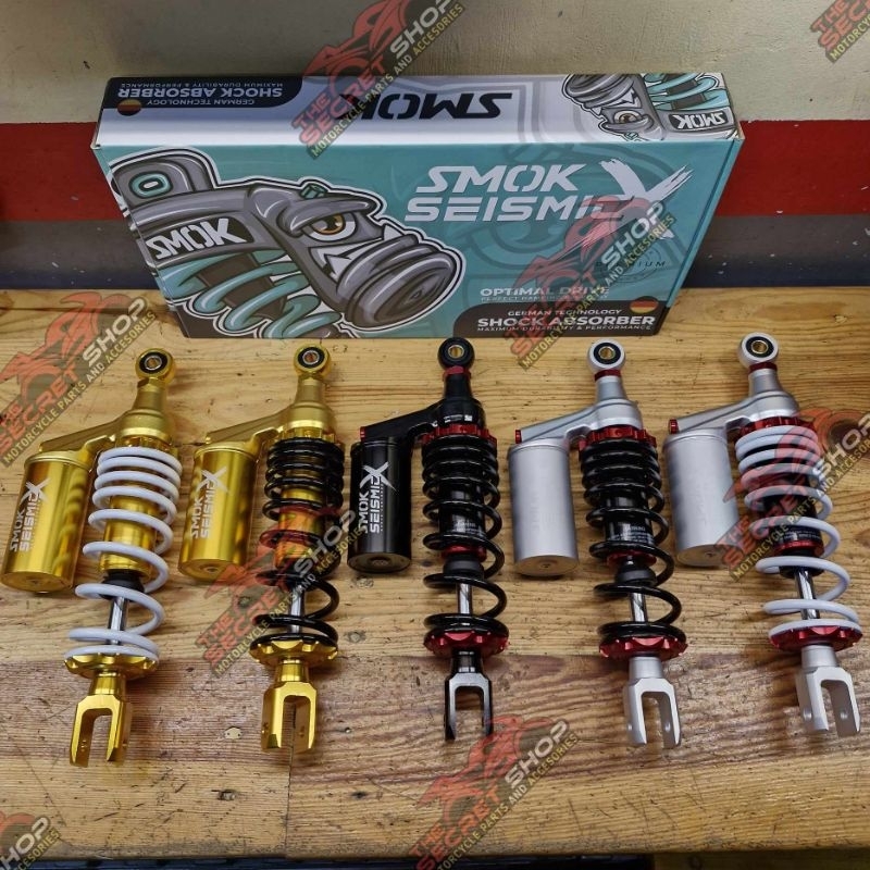 SMOK 305MM SHOCK ABSORBER AEROX155/ NMAX155 V1 V2 | Shopee Philippines