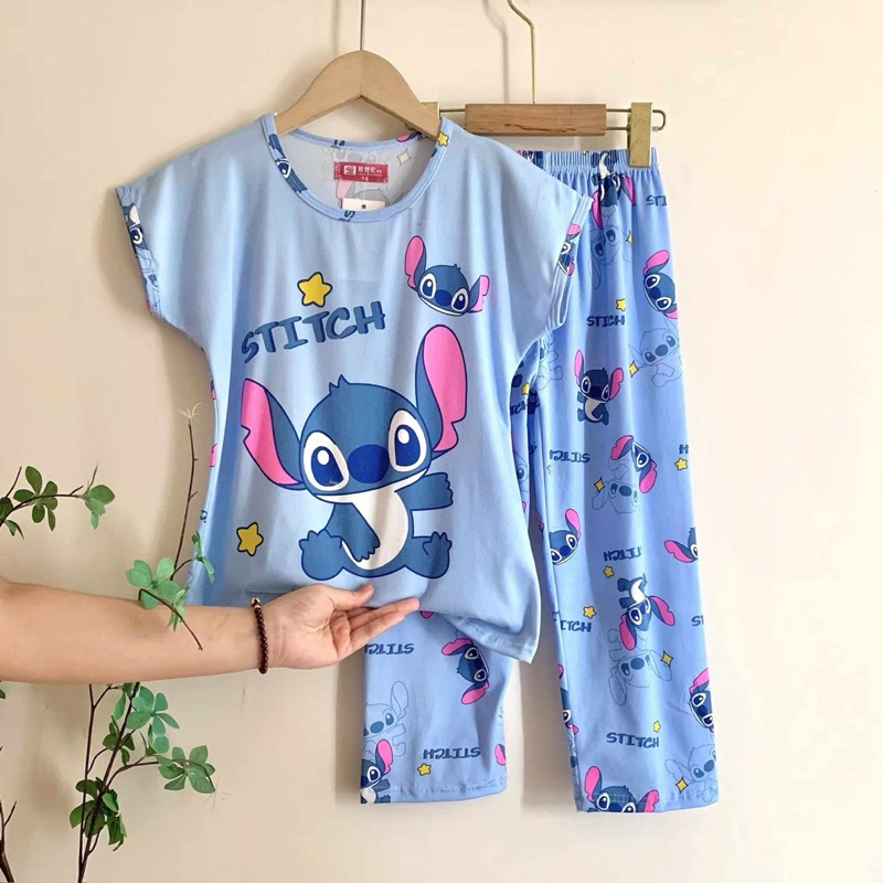 STITCH sleepwear pajama terno for kids | Shopee Philippines