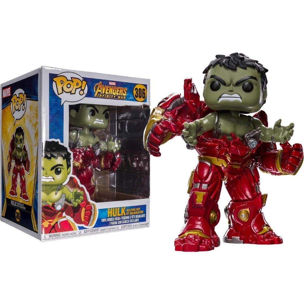 Marvel Avengers Infinity War Hulk Pop! Vinyl Figure - Busting out of ...