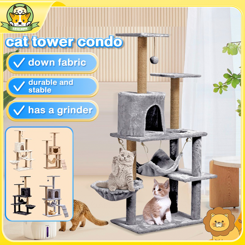 Cat Condo Cat house Cat tower Cat tree Cat Stand house Game tower Cat ...