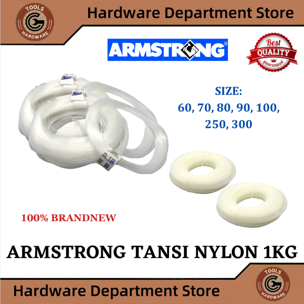HARDWARE DEPARTMENT STORE Armstrong Tansi Nylon/Fishing nylon 1kg ...
