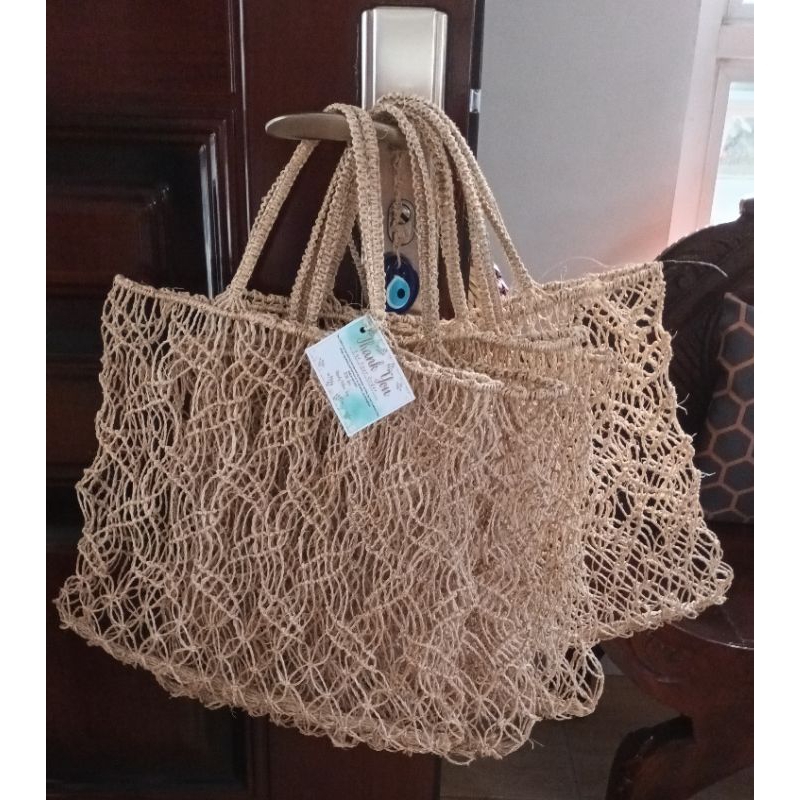 Abaca Macrame Bag (Bicol ) | Shopee Philippines